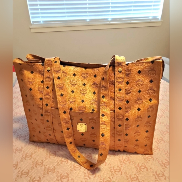 MCM | Bags | Mcm Large Vintage Tote Bag | Poshmark